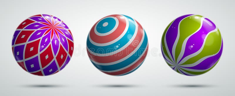 SpheresGlossy20_101 stock vector. Illustration of digital - 235502575