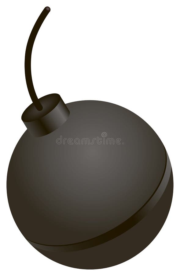 Steel Spherical Bomb Stock Illustrations – 6 Steel Spherical Bomb Stock ...