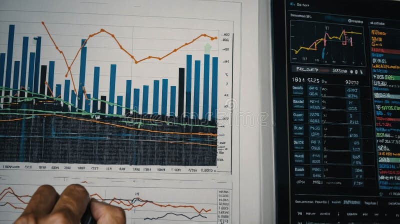 A Spherical Data Visualization Covered in Colorful Text and Numbers ...