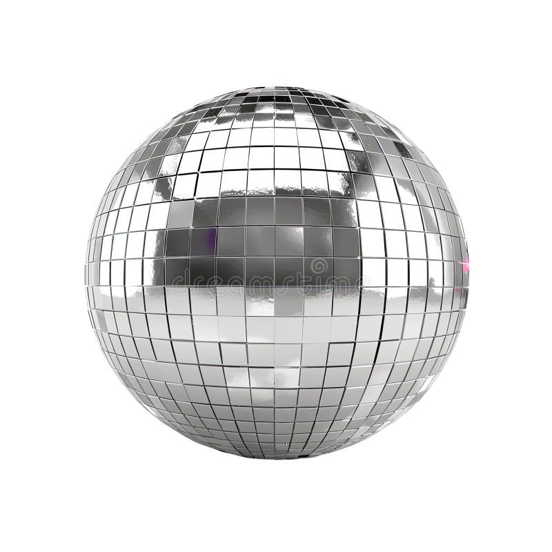 Disco Ball Isolated on Transparent or White. Perfect for Party ...