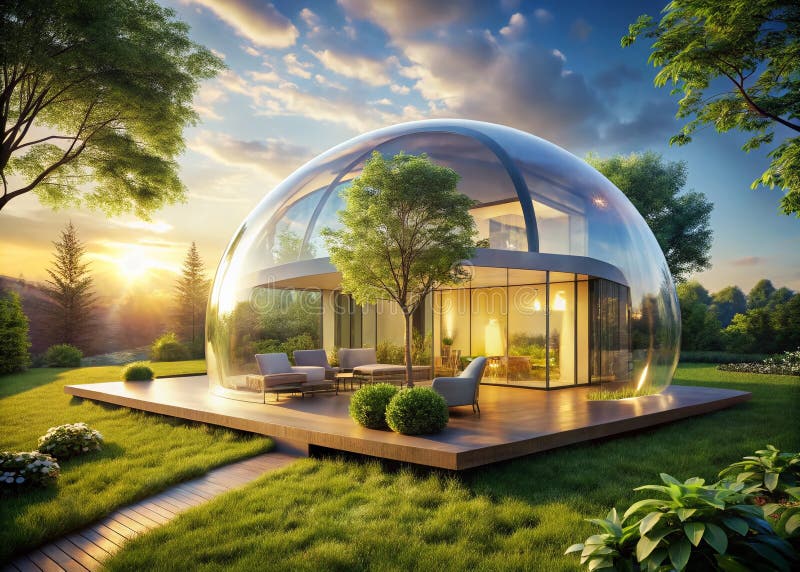 Spherical Dome Home Exploring the Futuristic Architecture of a ...