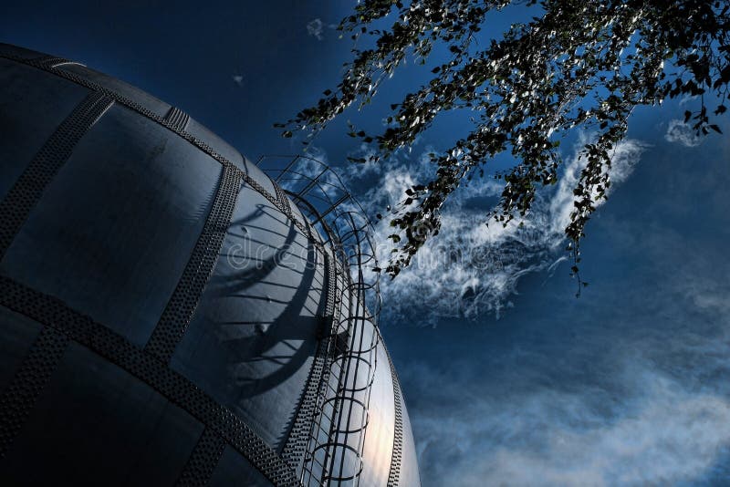 Spherical gas jar stock photo. Image of plates, spherical - 95336460