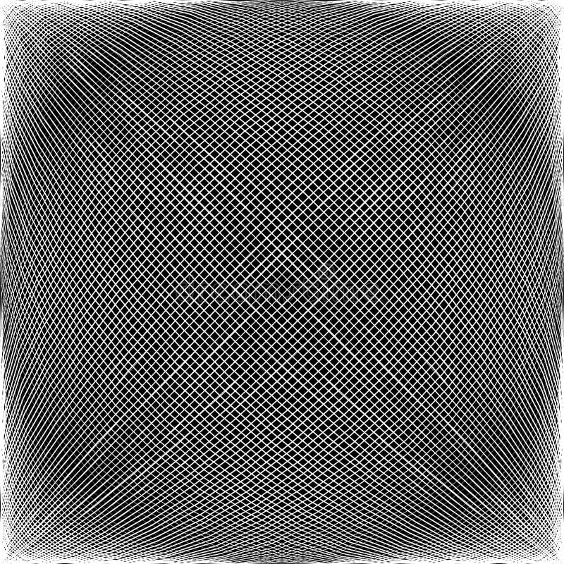 Spherical, Globular Intersecting Lines. Grid, Mesh with Convex D Stock ...