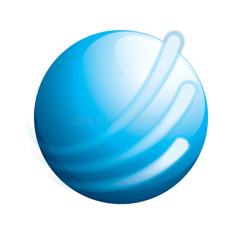 Spherical Logo Element Design. Vector Illustration Decorative Design ...