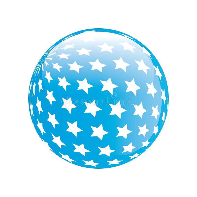 Spherical Logo Element Design. Vector Illustration Decorative Design ...