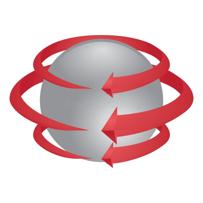 Spherical Arrows Stock Illustrations – 624 Spherical Arrows Stock ...