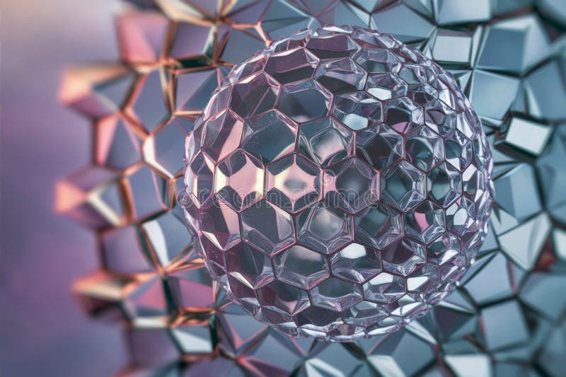 A Spherical Object with a Honeycomb-like Structure, Surrounded by a ...