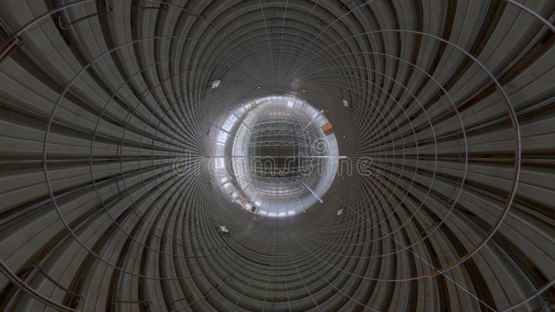 Spherical Panorama of Indoor Construction Site Stock Image - Image of ...