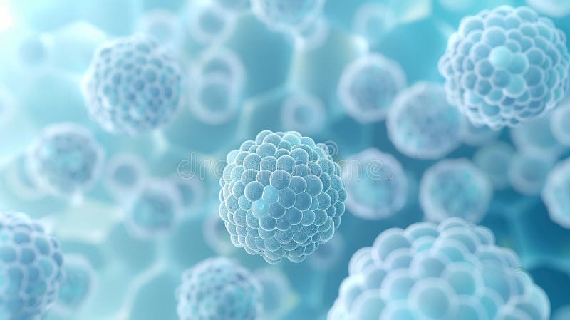 Spherical Probiotic Bacteria Stock Illustration - Illustration of ...