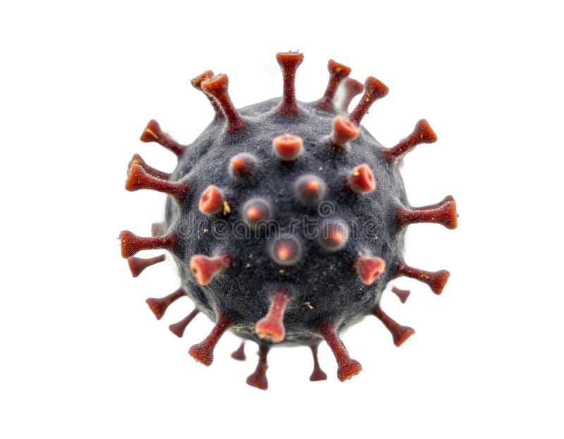 Spherical Spiral Virus on the Alpha Isolated Transparent Background ...