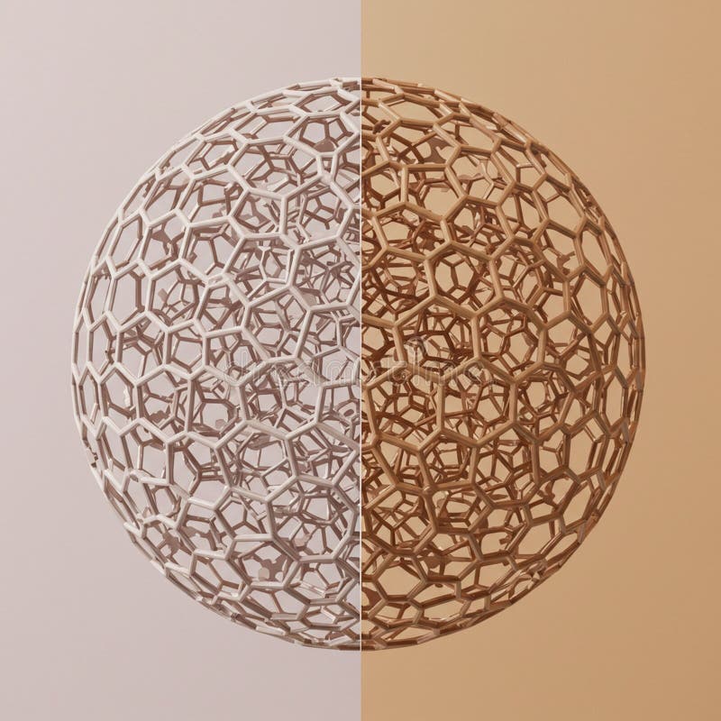 A Spherical Structure Made of Interconnecting Hexagonal and Pentagonal ...
