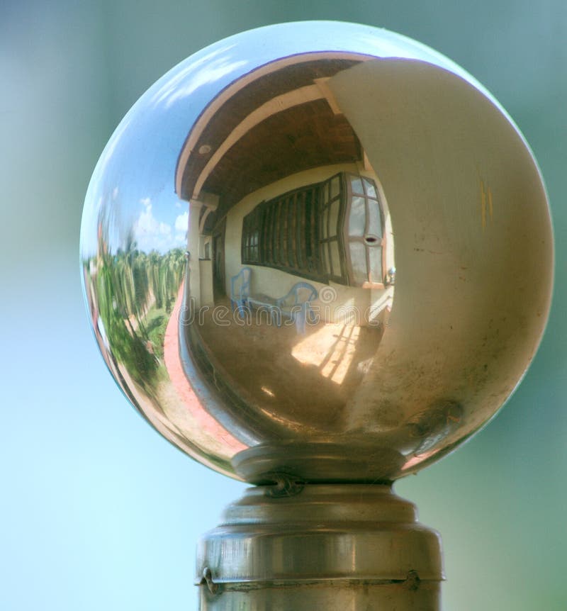 Spherical View on the House Stock Image - Image of landscape ...