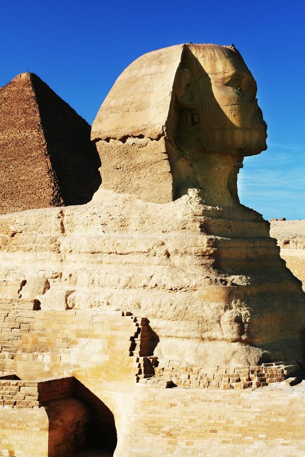 Sphinx stock image. Image of looking, famous, africa, building - 5764429