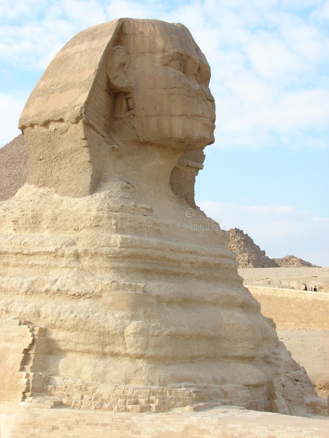 Sphinx stock image. Image of people, africa, tomb, desert - 7942389