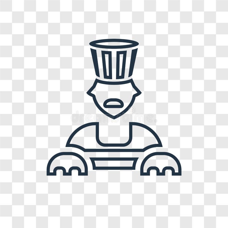 Sphinx Concept Vector Linear Icon Isolated on Transparent Background ...