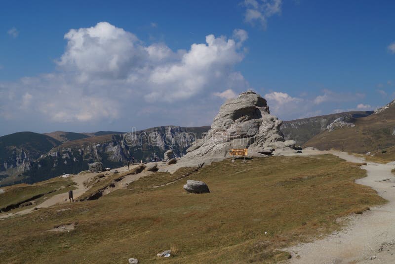 Sphinx Des Montagnes De Bucegi Photo stock - Image du architecture ...