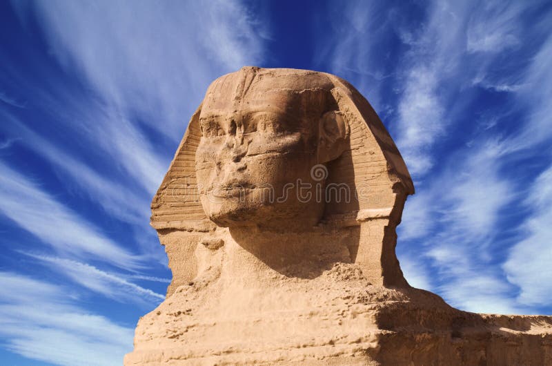 Sphinx of Gizeh, Egypt stock photo. Image of egypt, giza - 12280690