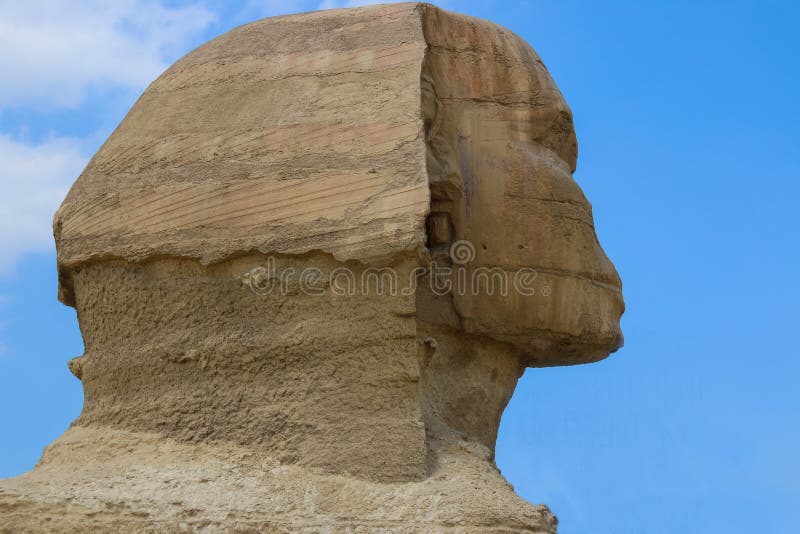 Sphinx Head Close Up Giza Egypt Stock Photos - Free & Royalty-Free ...