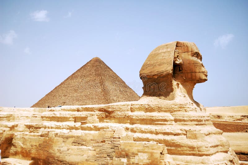 Sphinx Head stock image. Image of famous, architecture - 54868867
