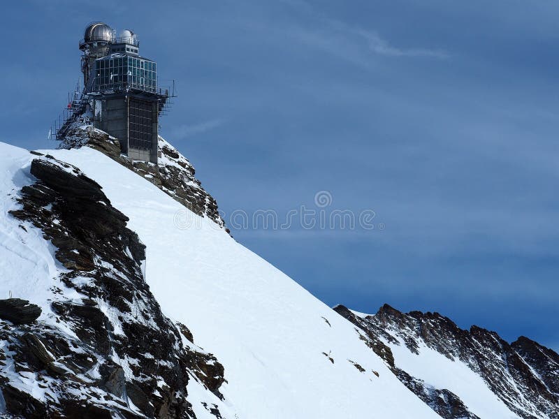 Sphinx-Observatorium, Jungfrau-Hochebene, Schweizer Alpen, Die Schweiz ...