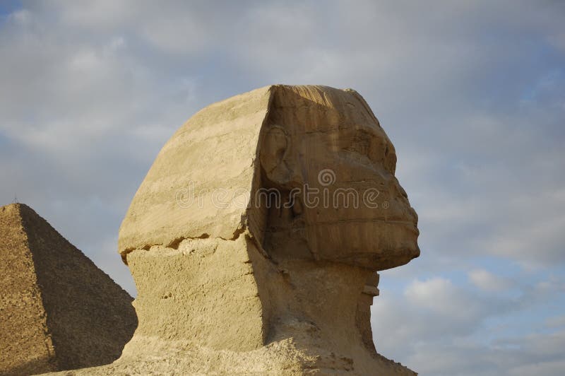 Sphinx from one side stock image. Image of formation - 222931585