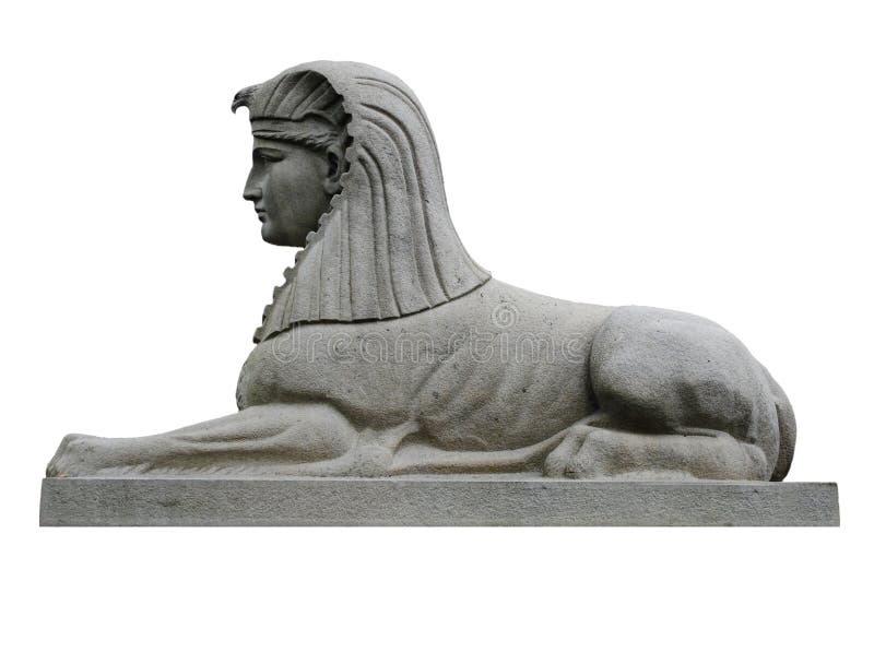Sphinx Profile stock photo. Image of mythology, myth - 25297246