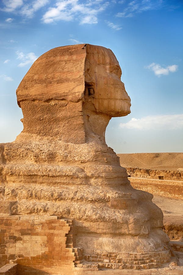 Sphinx Profile stock photo. Image of monument, culture - 13337768