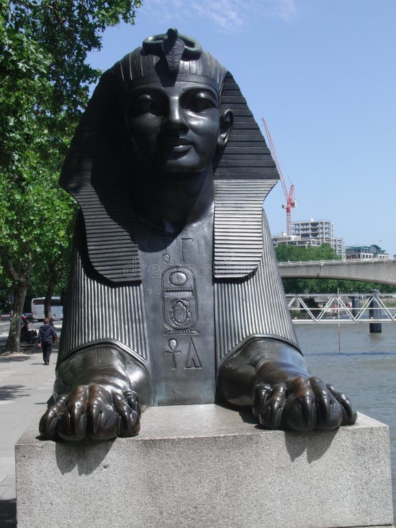 London Sphinx editorial photography. Image of london - 152141187