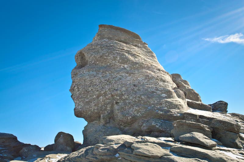 The sphinx of Romania stock image. Image of destination - 47043355