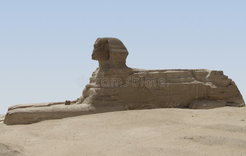 Sphinx sideways stock photo. Image of built, civilization - 34873446