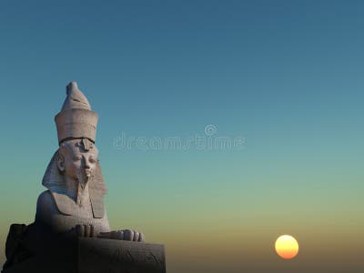 Sphinx_Sunset stock image. Image of kingdom, great, hieroglyph - 2177409