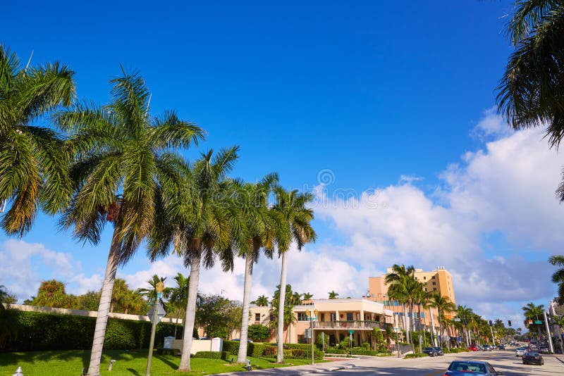Spiaggia Florida U.S.a. Di Del Ray Delray Immagine Stock - Immagine di ...