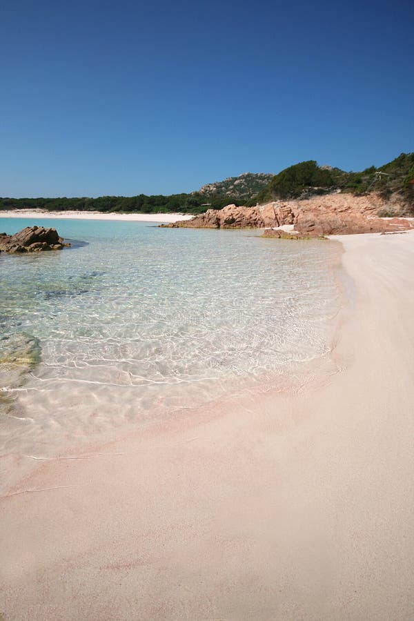 Spiaggia Rosa (Pink Beach) stock photo. Image of mediterranean - 43075732