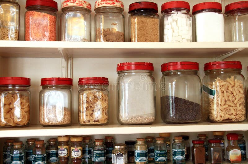 Commercial Kitchen: Spice Rack Stock Photo - Image of spices, white ...