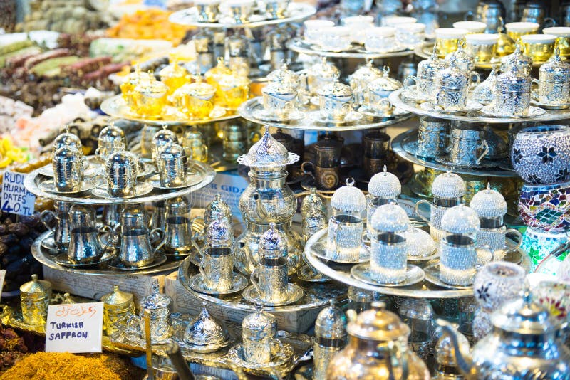 Spice Bazaar stock photo. Image of istanbul, constantinople - 46598854