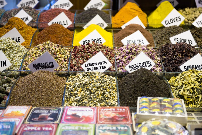 Spice Bazaar stock photo. Image of istanbul, market, asia - 46598900