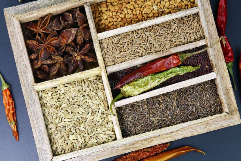 Spice box stock photo. Image of spice, color, indian - 78167944