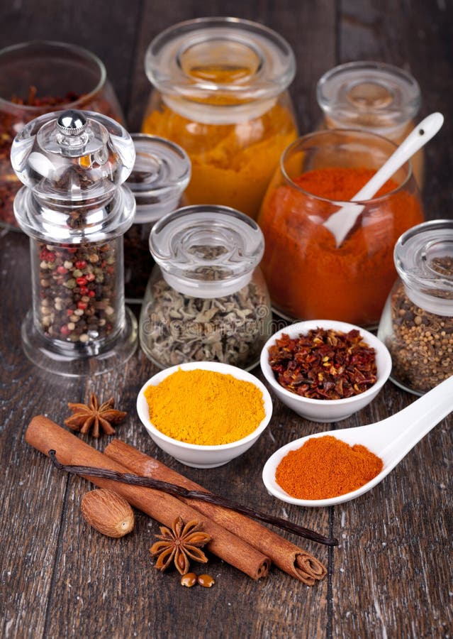 Spice collection stock image. Image of cayenne, brown - 29836083