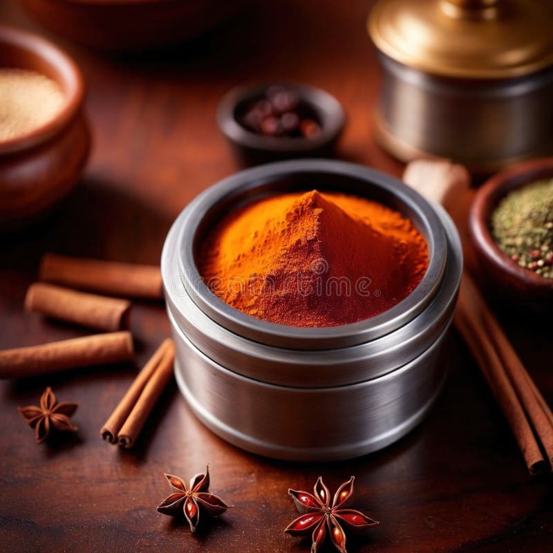 Spice Container Rack of Bottle Jars Containing Spices and Condiments ...