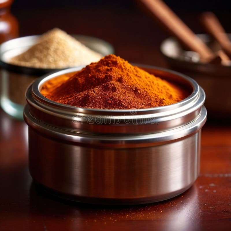 Spice Container Rack of Bottle Jars Containing Spices and Condiments ...