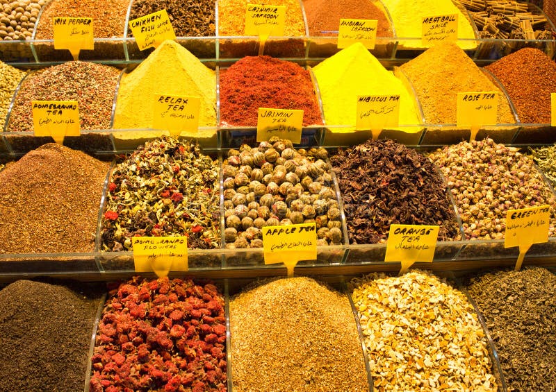 Spice market stock image. Image of foodie, asian, bazaar - 71644183