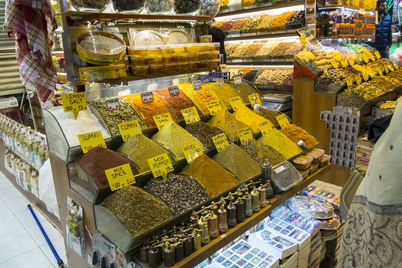 The Spice Market of Istanbul Editorial Photography - Image of east ...