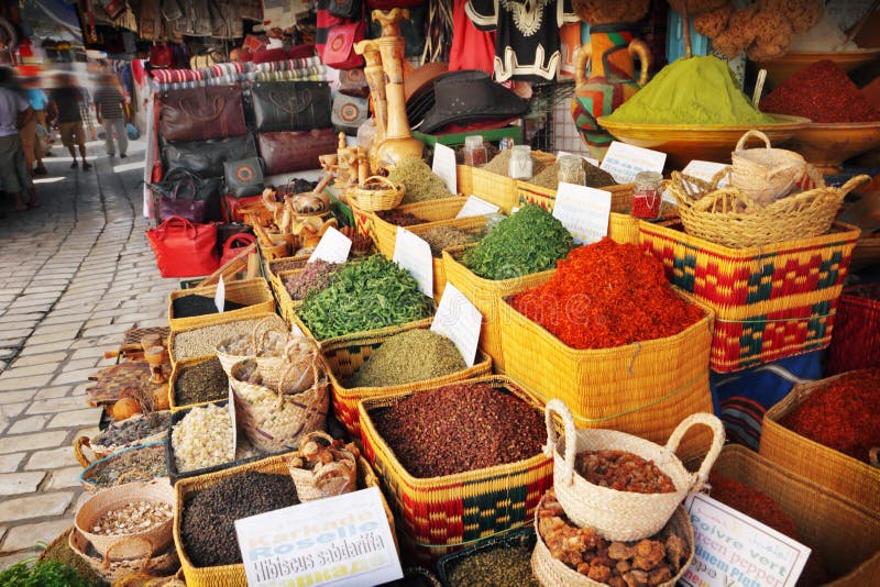 Arabic spice market editorial photo. Image of arab, spices - 14526656