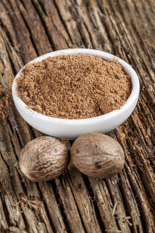 Organic Whole Nutmeg And Ground Nutmeg Stock Image - Image of spice ... Organic Whole Nutmeg And Ground Nutmeg Stock Image - Image of spice ...