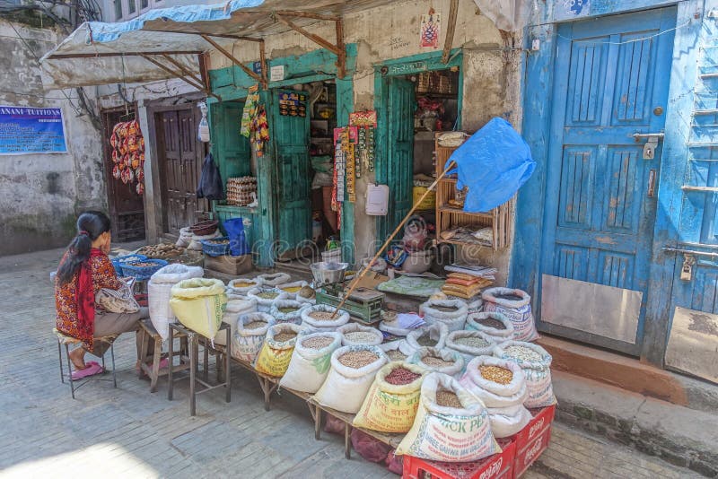 Spice trade editorial image. Image of nepal, spices, dalailama - 60680280