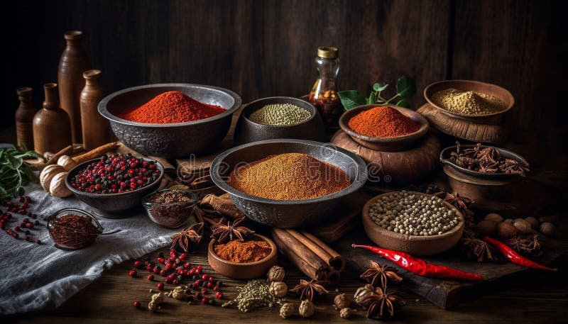 Spice Up Your Cooking with Organic Variations Generated by AI Stock ...