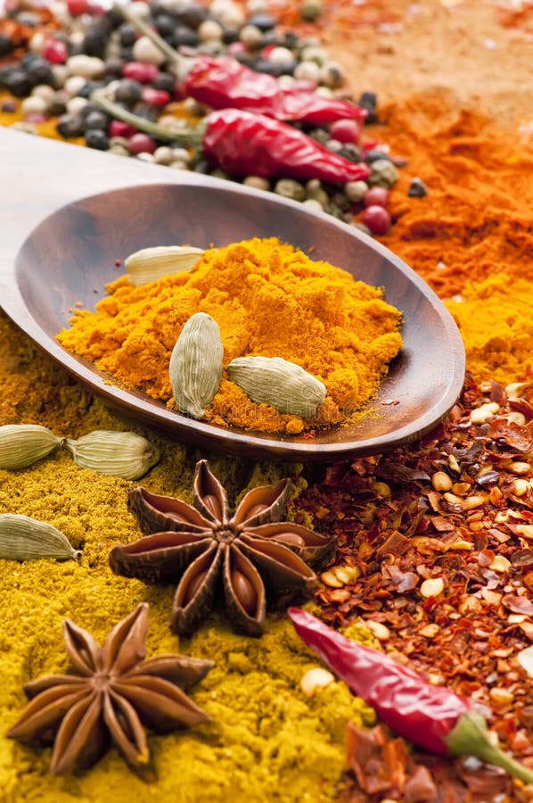 Spice collection stock photo. Image of cinnamon, closeup - 28751870