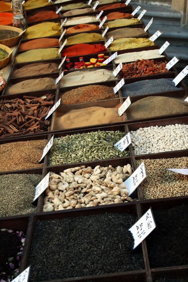 Spices stock photo. Image of colors, stall, market, trip - 20018544