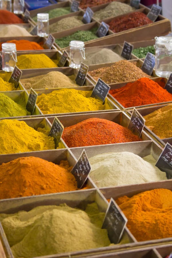 Spices stock photo. Image of market, menu, grinded, recipe - 23735658