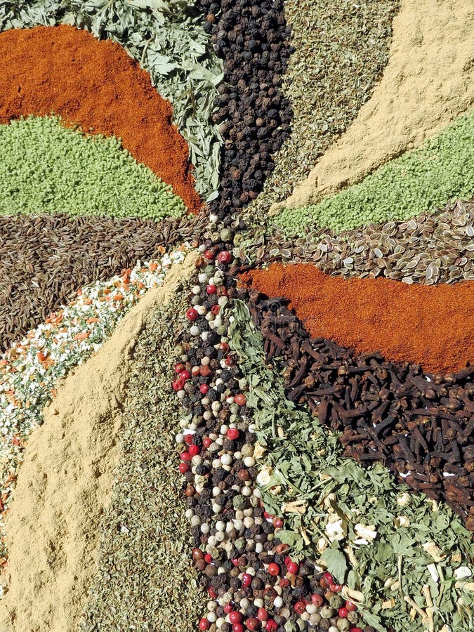 Spices stock image. Image of curry, chia, spice, cloves - 24842475